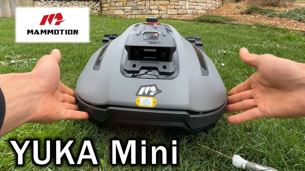 YUKA Mini: 5 New Features + First Mowing TEST! (Only €899) - YouTube
