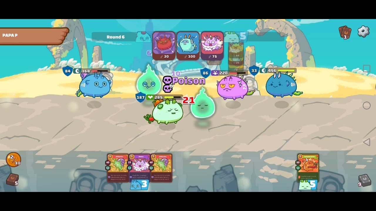 Easy read on another Jumping Poison team - Axie Infinity Arena Gameplay ...