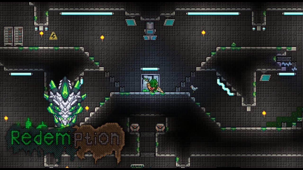 Vamos al laboratorio abandonado| Terraria Redemption mod Directo - YouTube