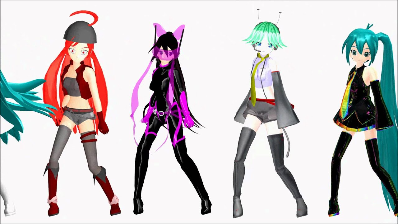 My Model Edits (MMD) - YouTube