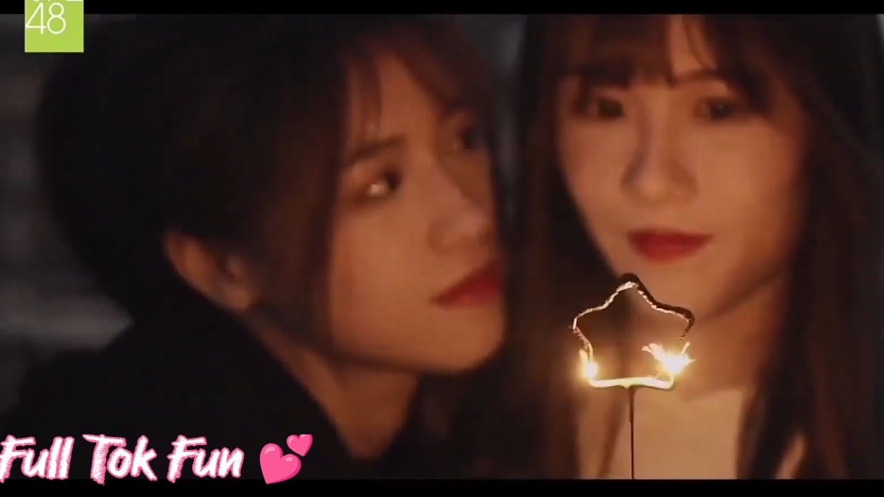 ️ New Lesbian Cute Love Story ️ Korean Lesbian ️ Hindi Songs ️ Hindi