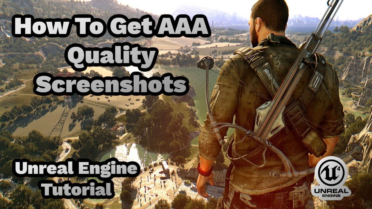 How To Get AAA Quality Screenshots | - Unreal Engine Tutorial - YouTube