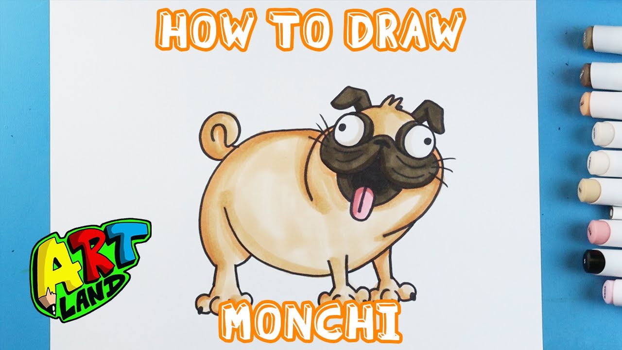 How to Draw MONCHI!!! - YouTube