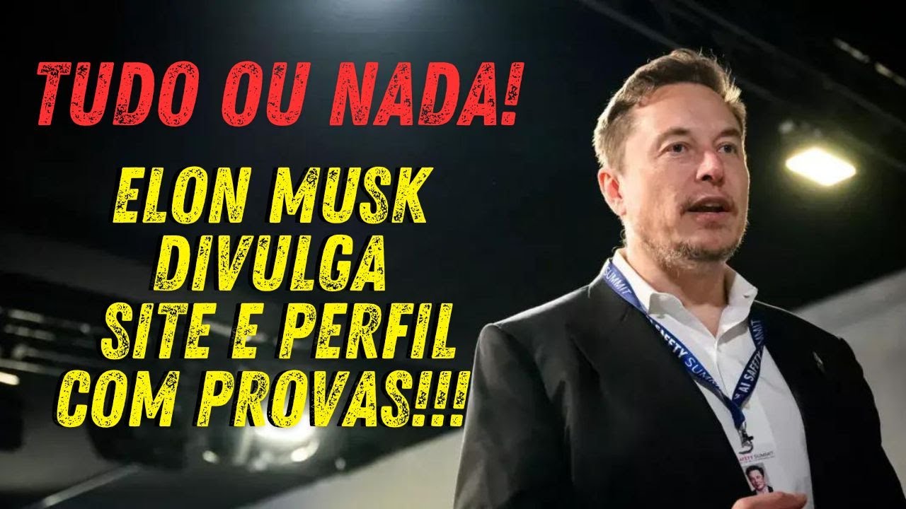 Elon Musk cria site e perfil com as provas! - YouTube