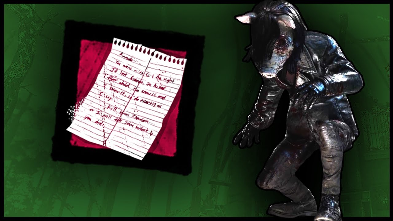 Stealthing around with Amanda's Letter on The Pig | Dead by Daylight ...