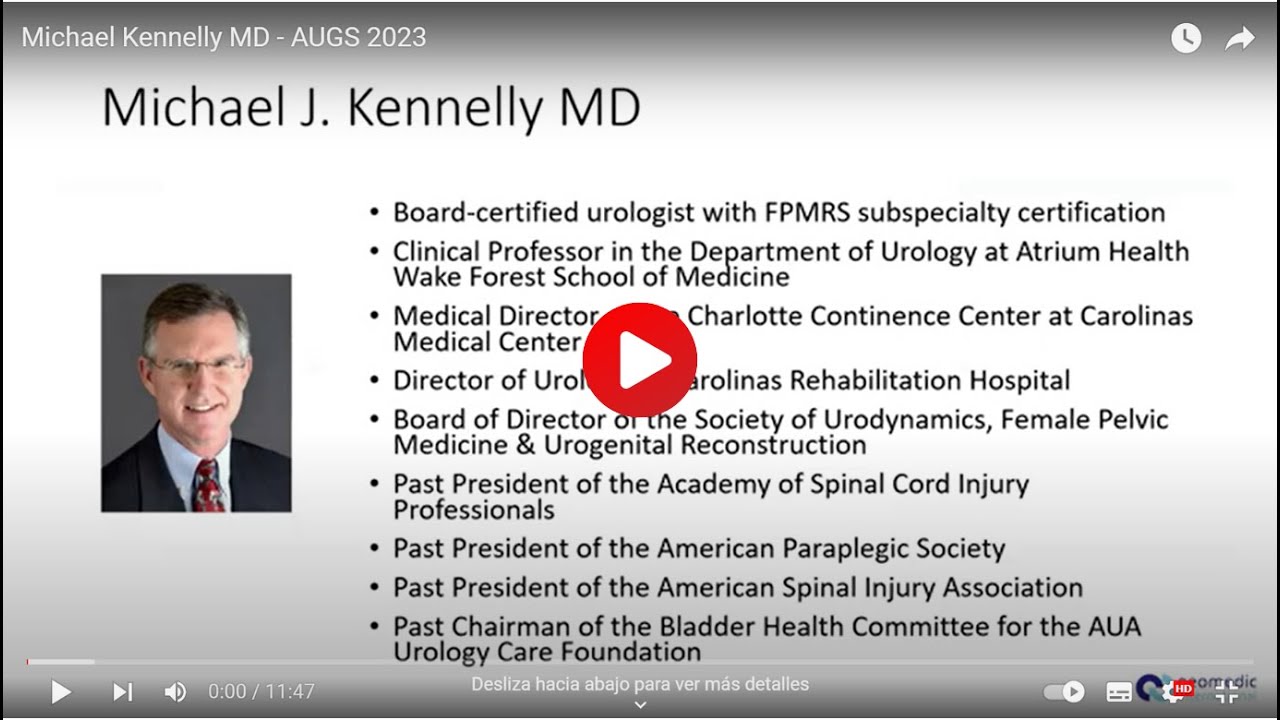 Michael Kennelly MD - AUGS 2023 - YouTube