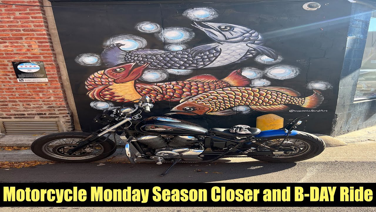 Motorcycle Monday Season Closer and BDAY Ride - YouTube