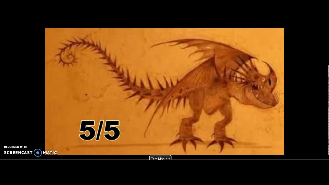 Egg biter Vs Deadly nadder Httyd Dragon tournament - YouTube