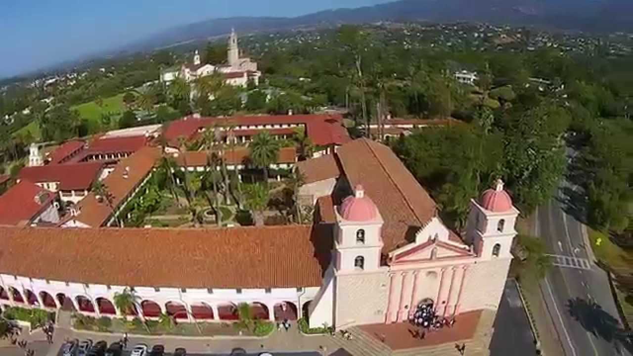 Old mission santa barbara - YouTube