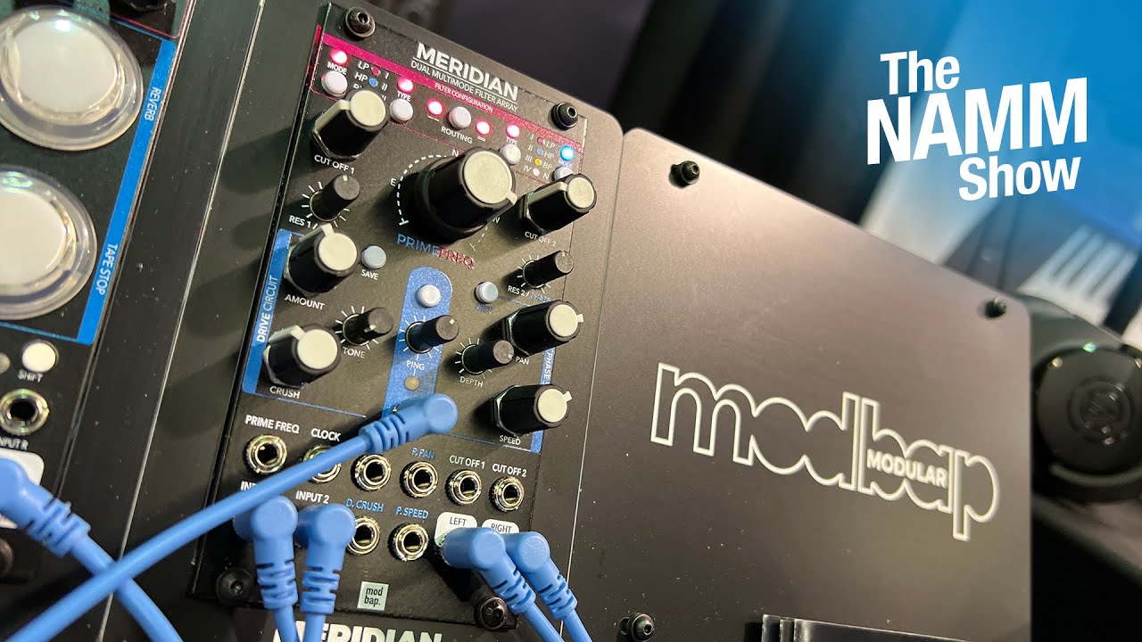ModBap Modular: NEW Meridian Filter Array– NAMM 2023 - YouTube