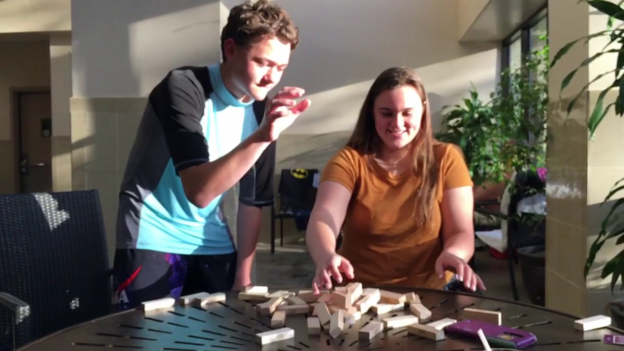 When you lose at Jenga, you lose at life - YouTube
