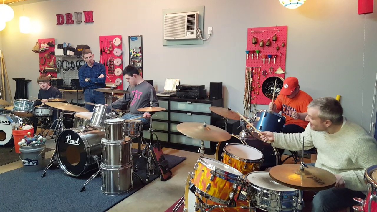 Drum set Trio + Jason - YouTube