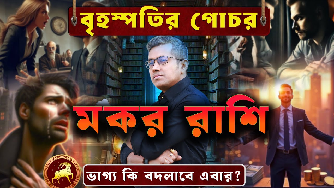বৃহস্পতির গোচরে মকর রাশি | Astro Motivator | Samrat Chakraborty - YouTube