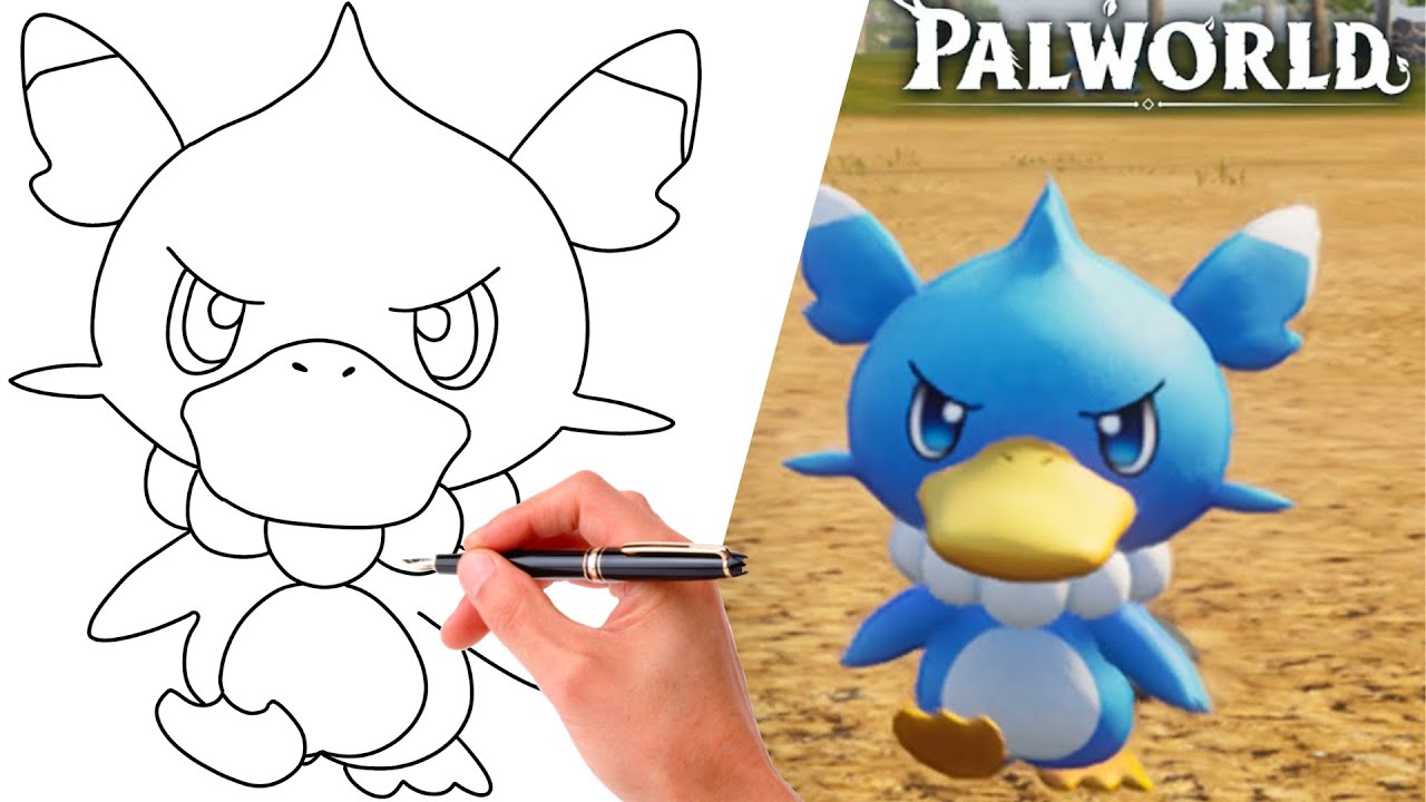 How To Draw FUACK From PALWORLD | Palworld Drawing - YouTube