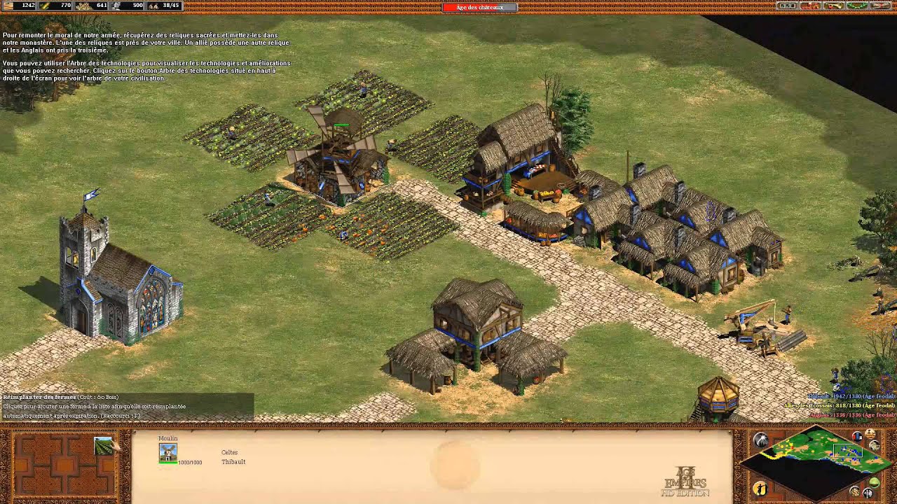 Age Of Empires Ii Hd William Wallace Mission 6 Forger Une Alliance