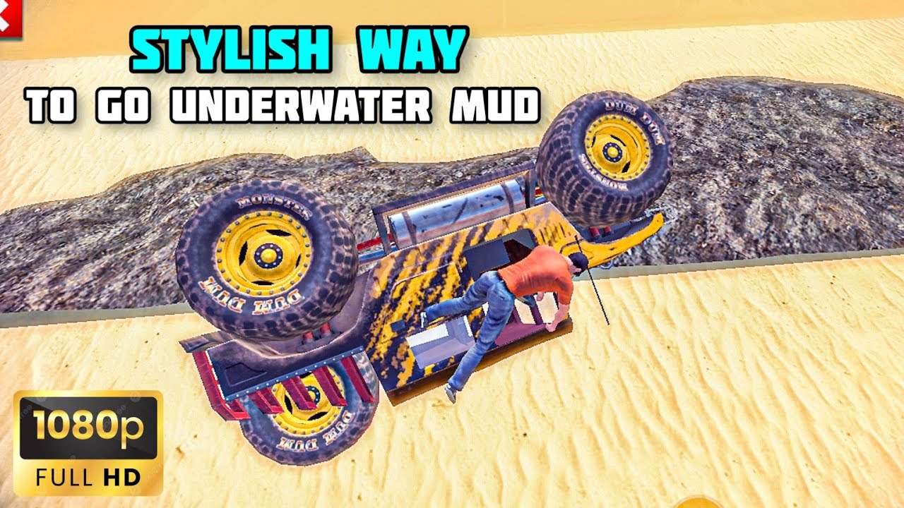 STYLISH WAY TO GO TO UNDERWATER MUD | OFF THE ROAD HD OPEN WORLD ...