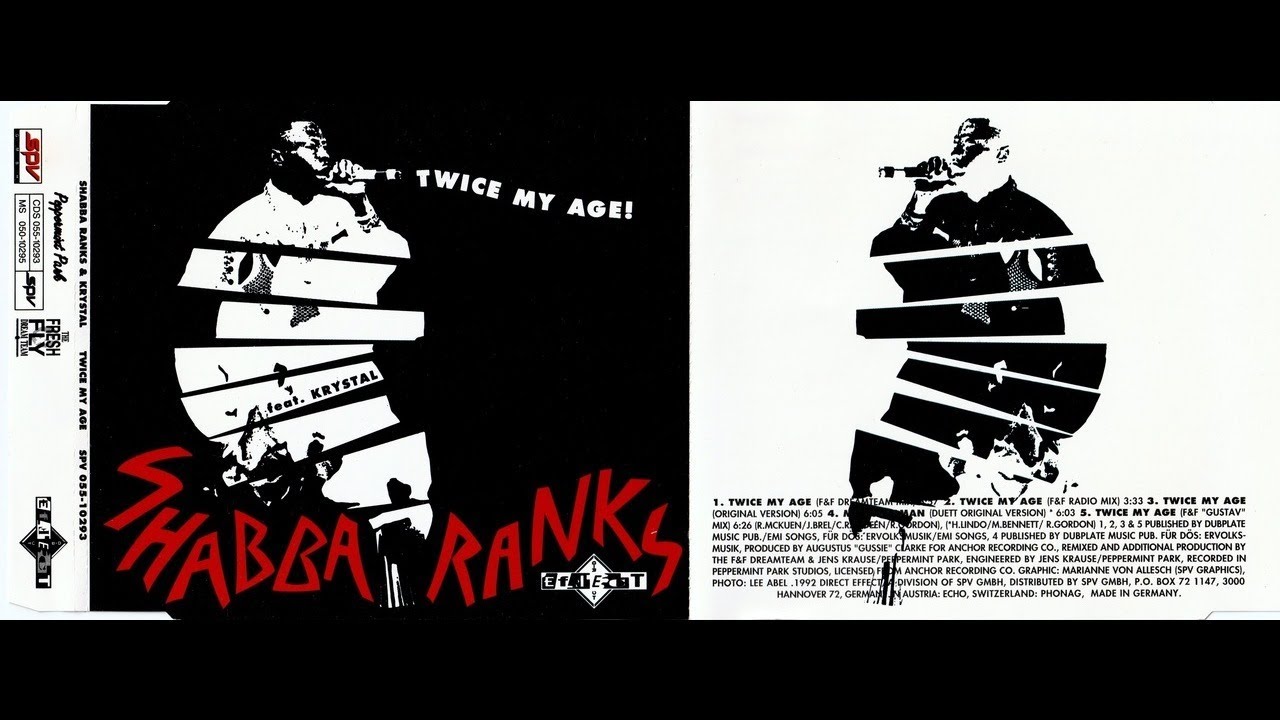 Shabba Ranks Feat. Krystal - "Twice My Age !" (F&F Dreamteam Mix) - YouTube