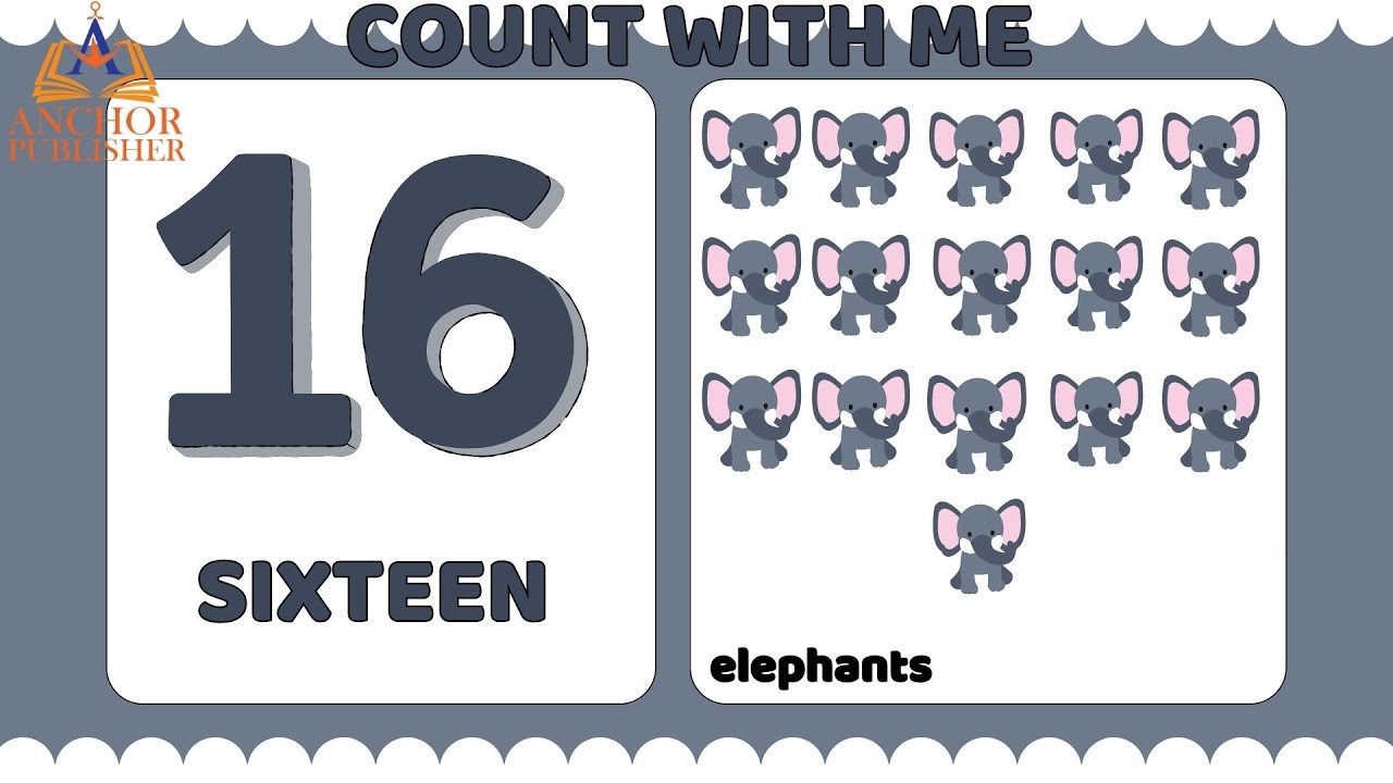 Counting "16" | Counting | Anchor Publisher - YouTube