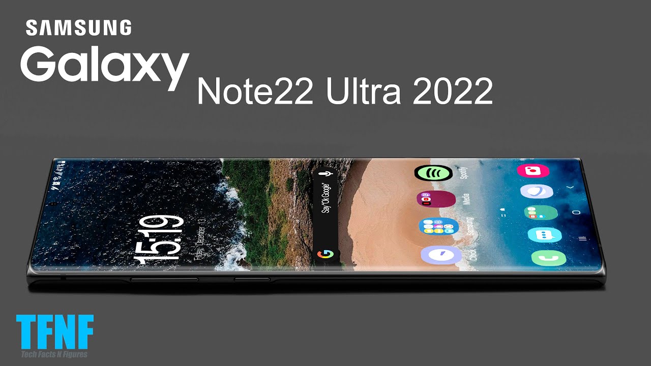 Samsung Galaxy Note22 Ultra (2022) Official Design | Release Date ...