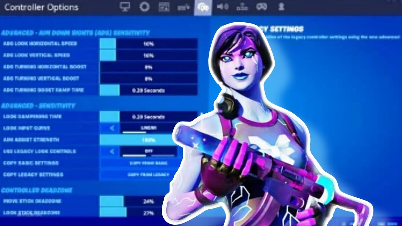 Highlights + Best AIMBOT Controller Settings Fortnite - YouTube