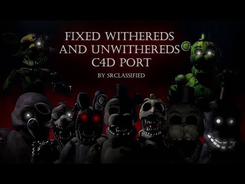PACK/C4D (WITHEREDS AND PHANTOM ) MODELS BY (scott cawthono) - YouTube