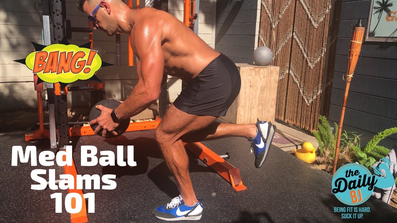 💥 Top 12 Med Ball Slam Variations! - YouTube