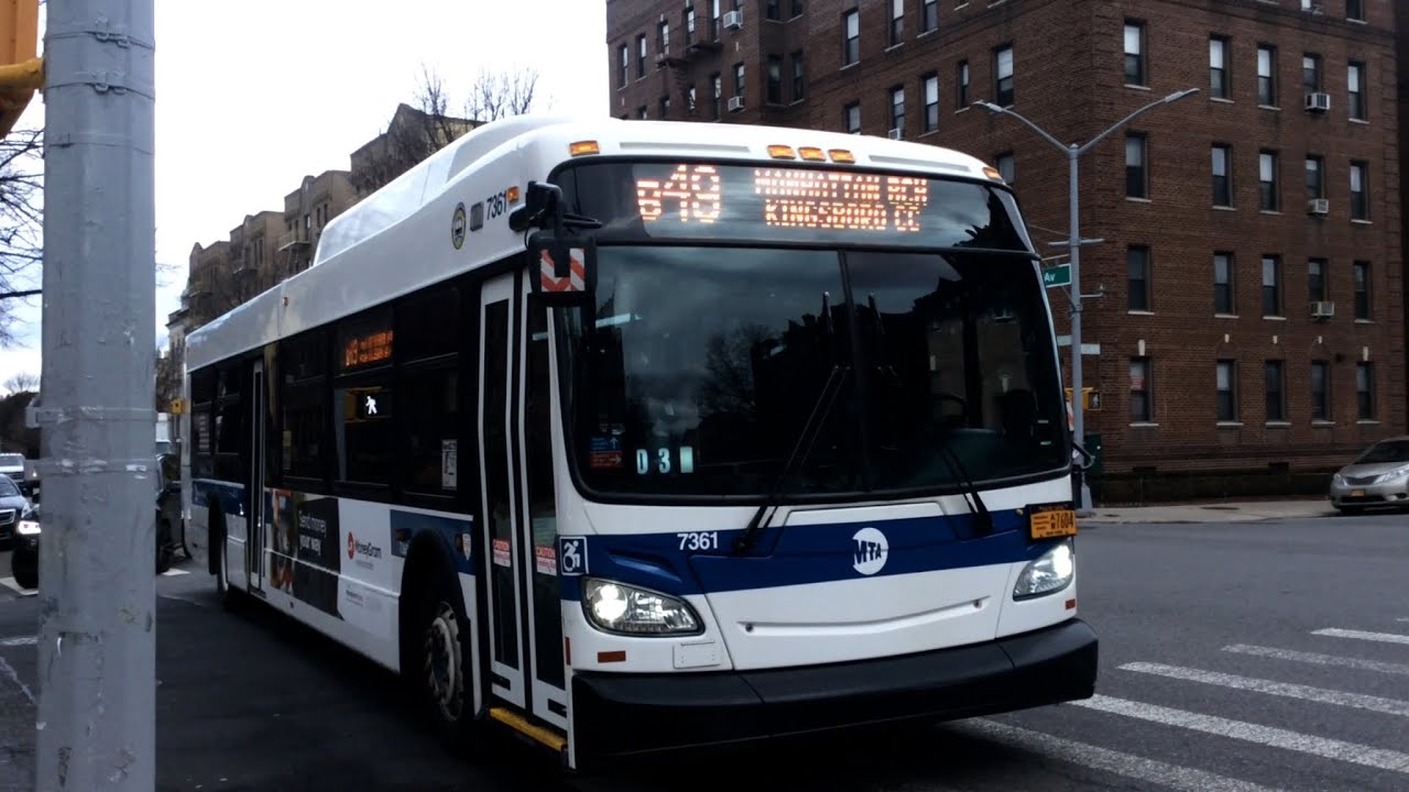 MTA New York City Bus 2015 New Flyer Industries XD40 Xcelsior #7361 on ...
