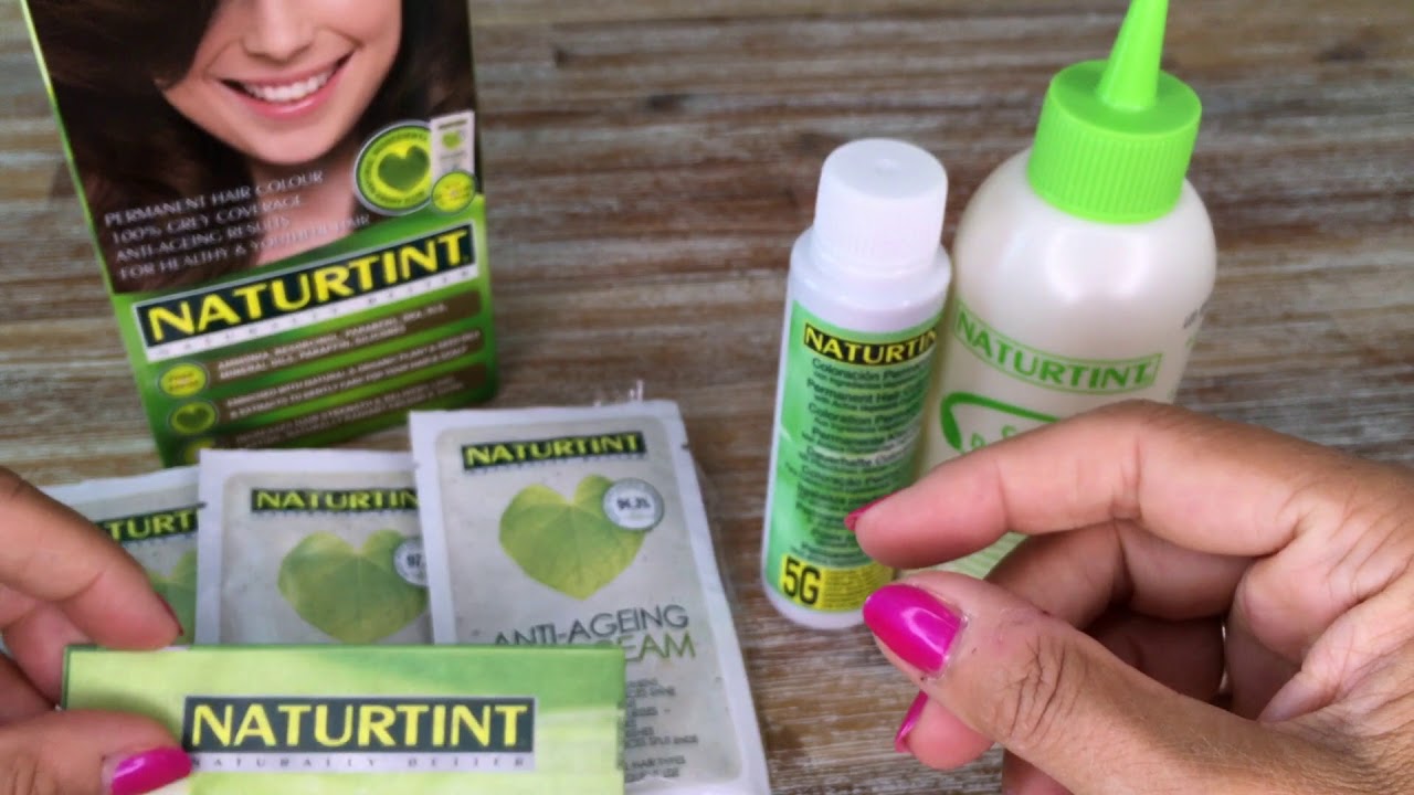 Naturtint Permanent Hair Colours - unboxed! - YouTube