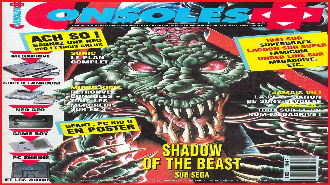 Consoles + 001/246 - 156 pages - Septembre 1991 // Magazines Retro ...
