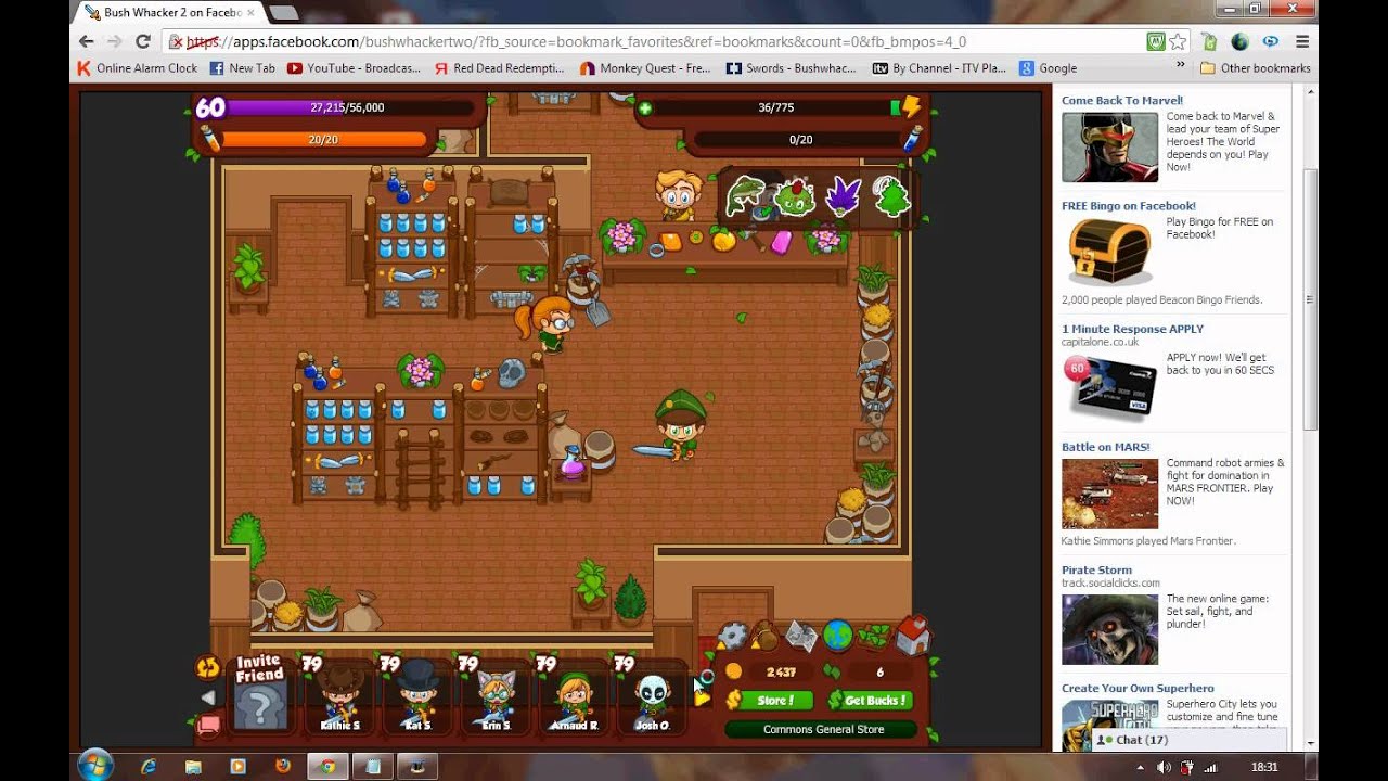 Facebook bush whacker 2 first video - YouTube