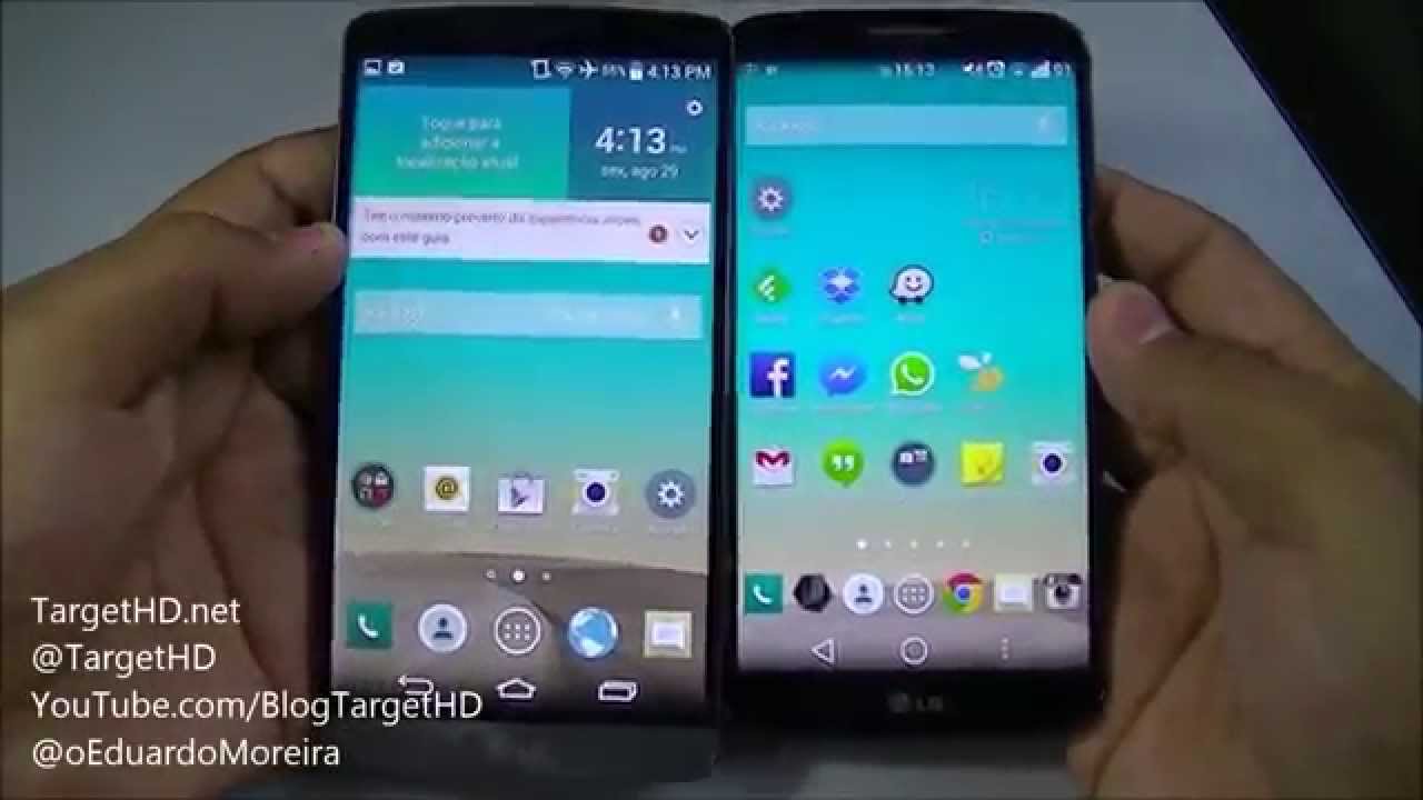 Review Comparativo | LG G3 vs LG G2 | TargetHD.net - YouTube
