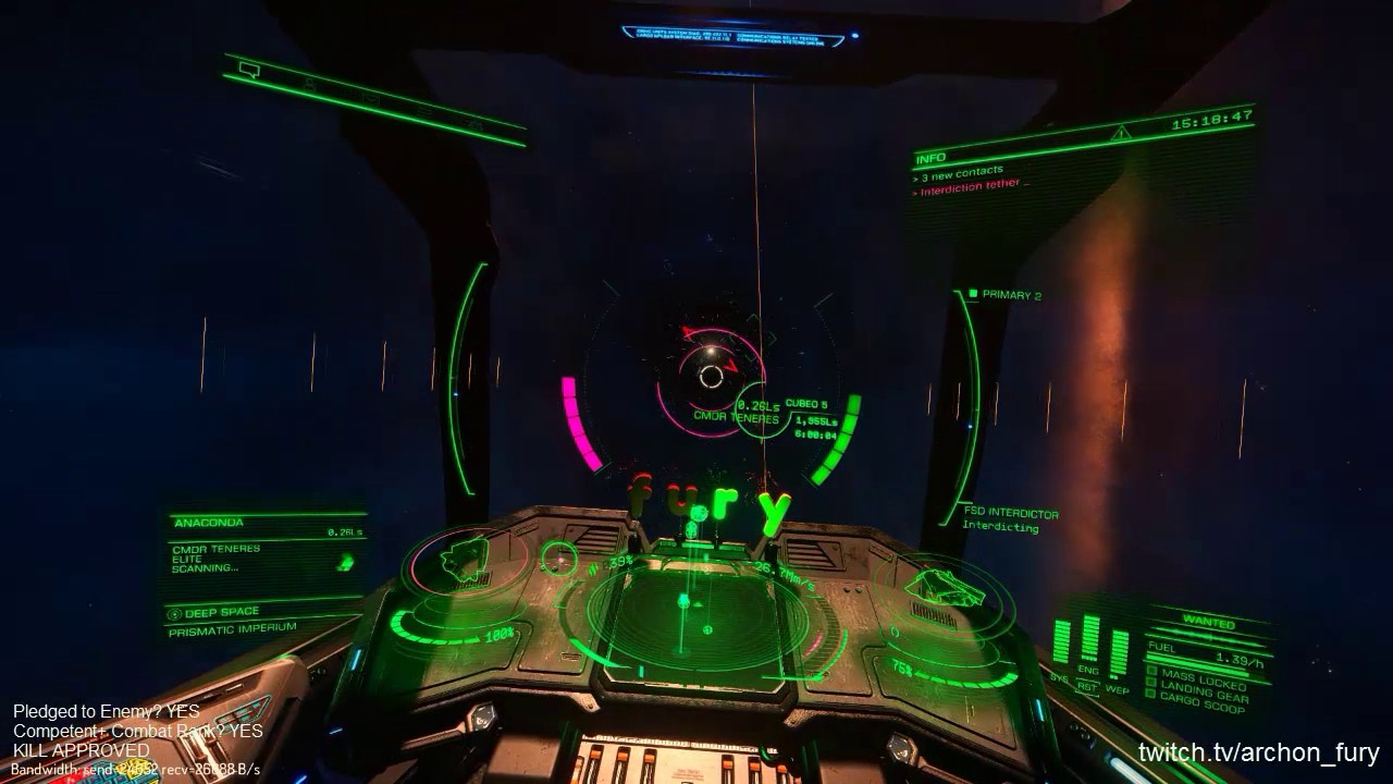 RP Power Play PvP: Ana-gone-da special (Elite Dangerous 2.2) - YouTube