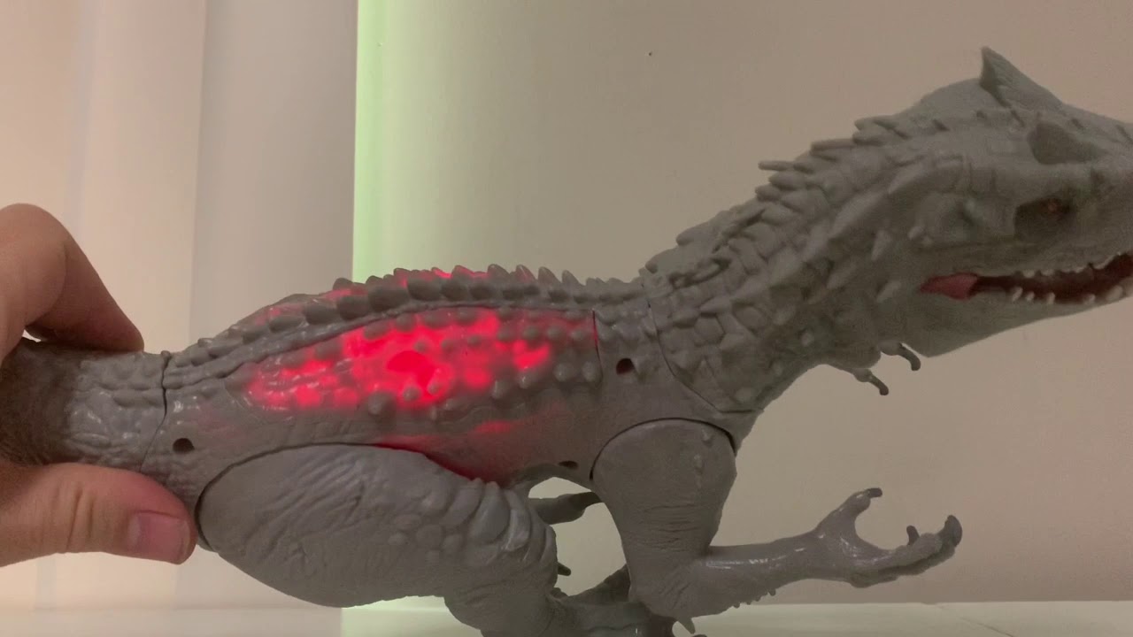 Indominus Rex Sounds & Skin Color Change - YouTube