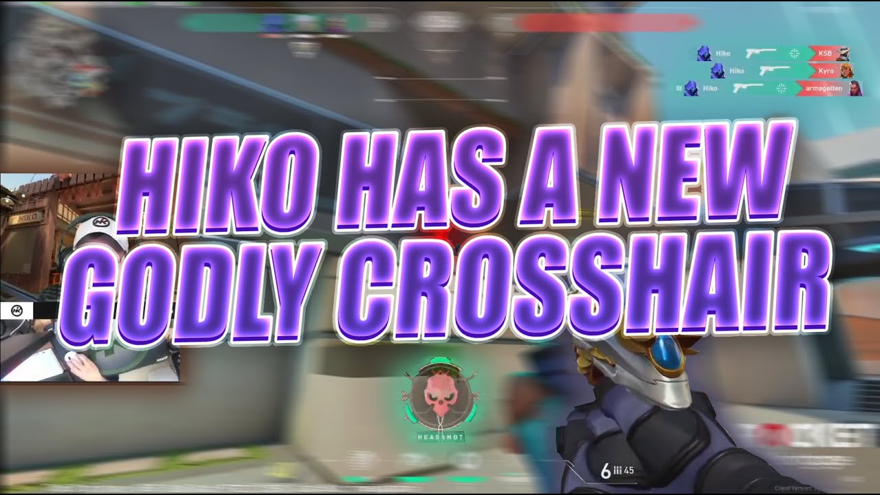 HIKO HAS A NEW GODLY CROSSHAIR l VALORANT HIGHLIGHTS #18 - YouTube