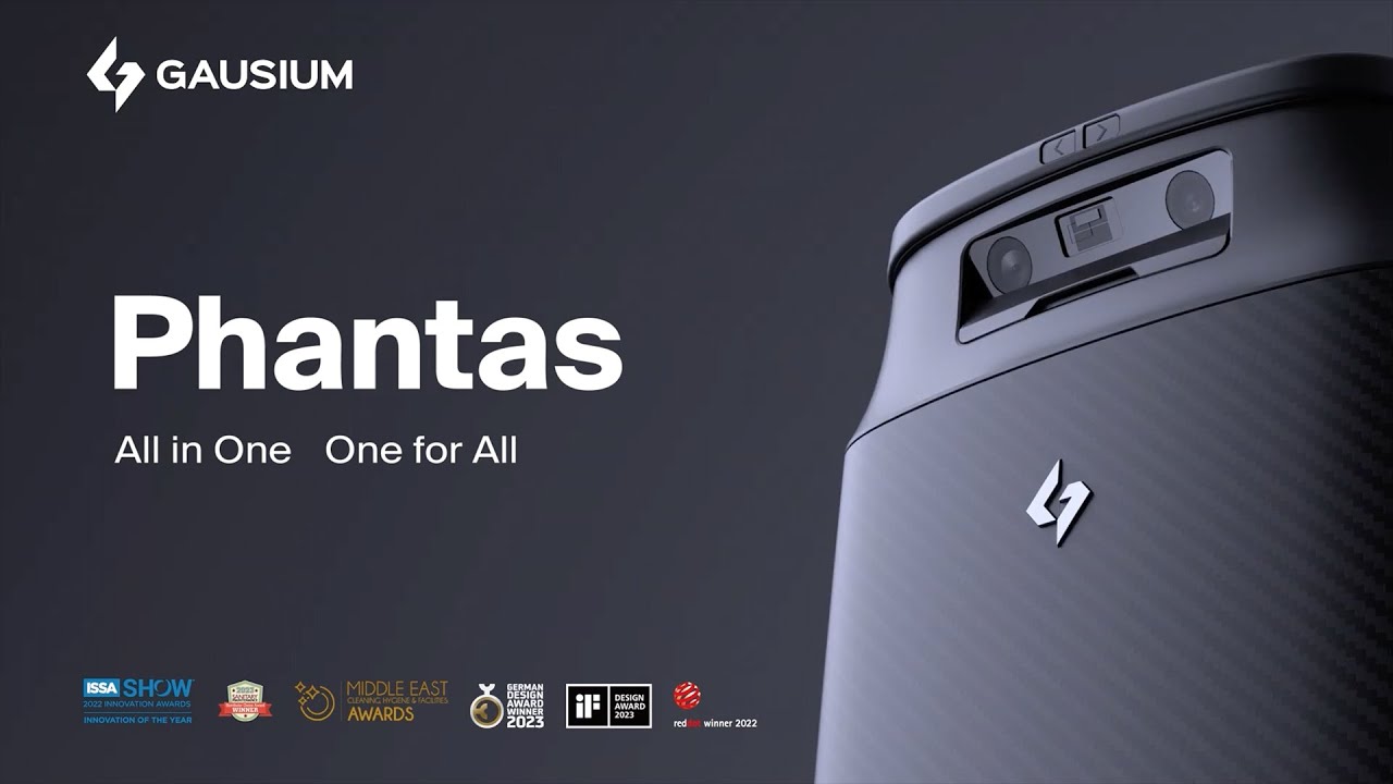 Gausium Phantas S1 Pro - Your Ultimate Compact Robot Floor Cleaner with ...