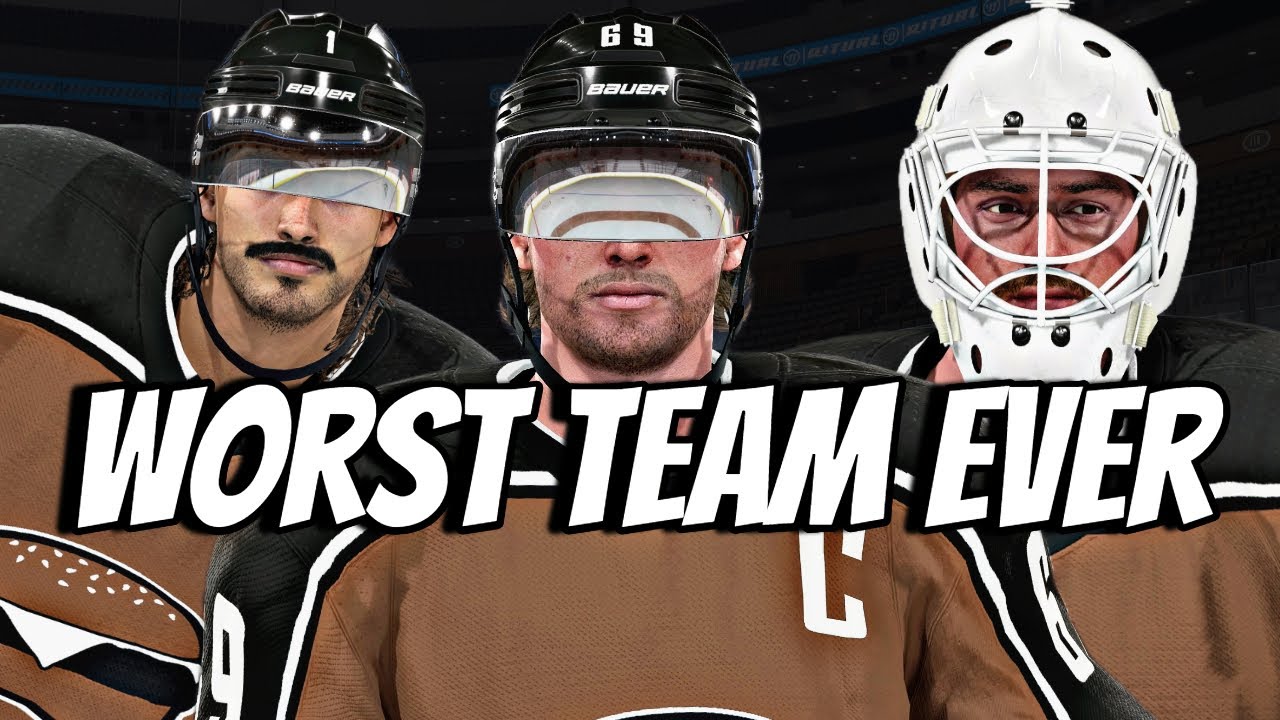 I Rebuilt The WORST TEAM Of All Time In NHL 24 - YouTube