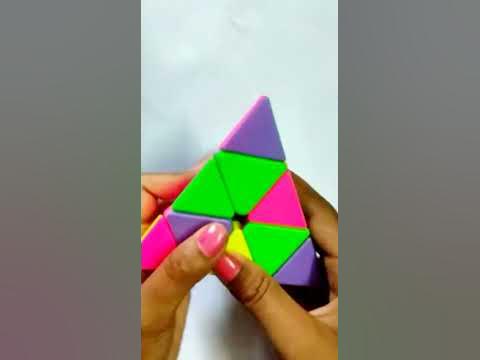 Pyraminx cube solve in 1 sec🙏🙏#shorts #pyraminx #pyraminxcube #rubikscube #rubikscubesolving # ...