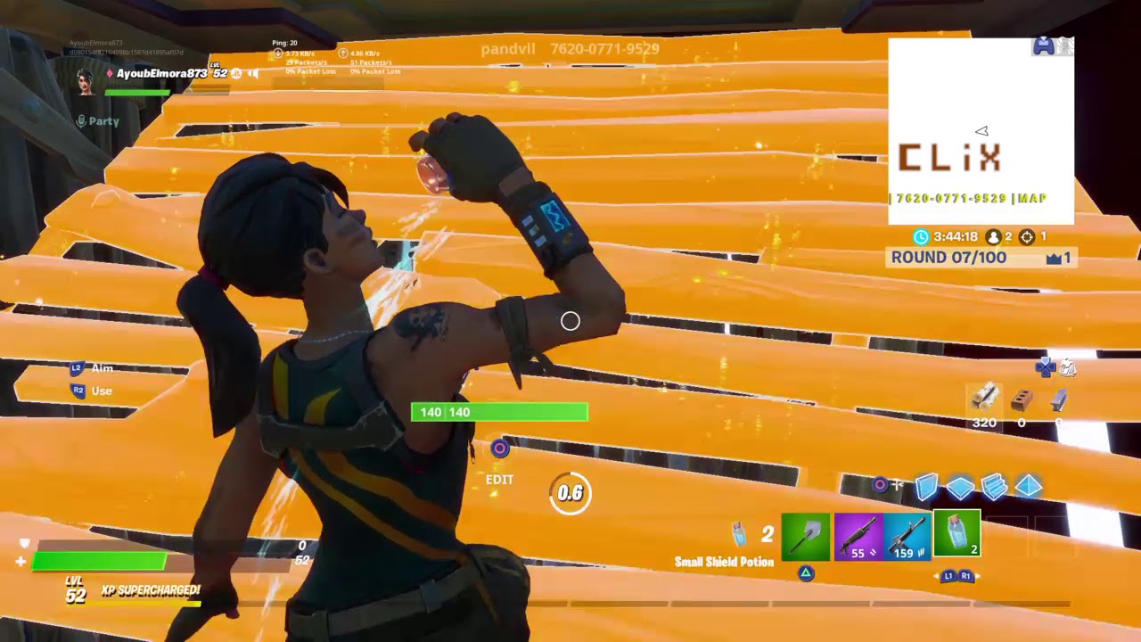 1v1 fortnite ( one pump ) - YouTube