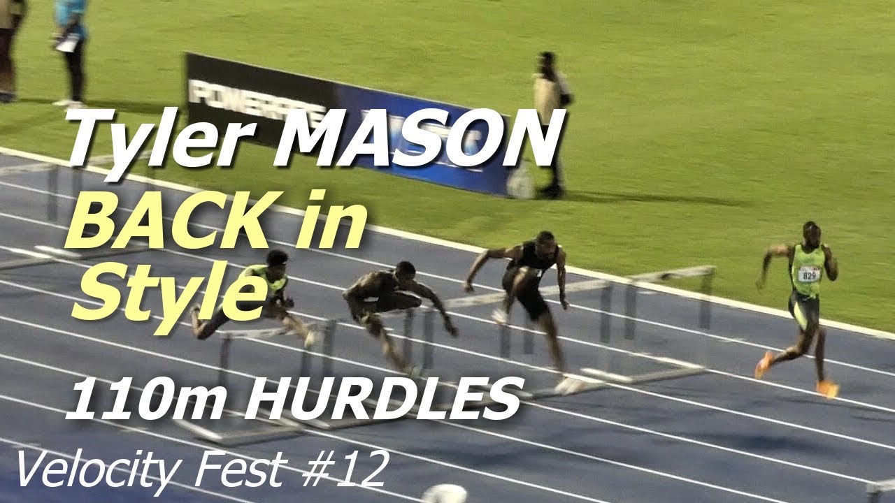 Tyler MASON | Elite Performance TC | Takes the Men 110m HURDLES ...