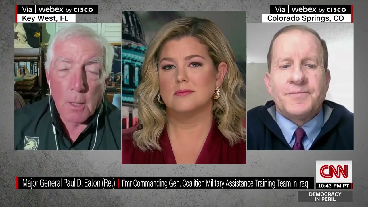 Maj.Gen.(Ret.)Paul Eaton And Brig.Gen.(Ret.)Steven Anderson On CNN's ...