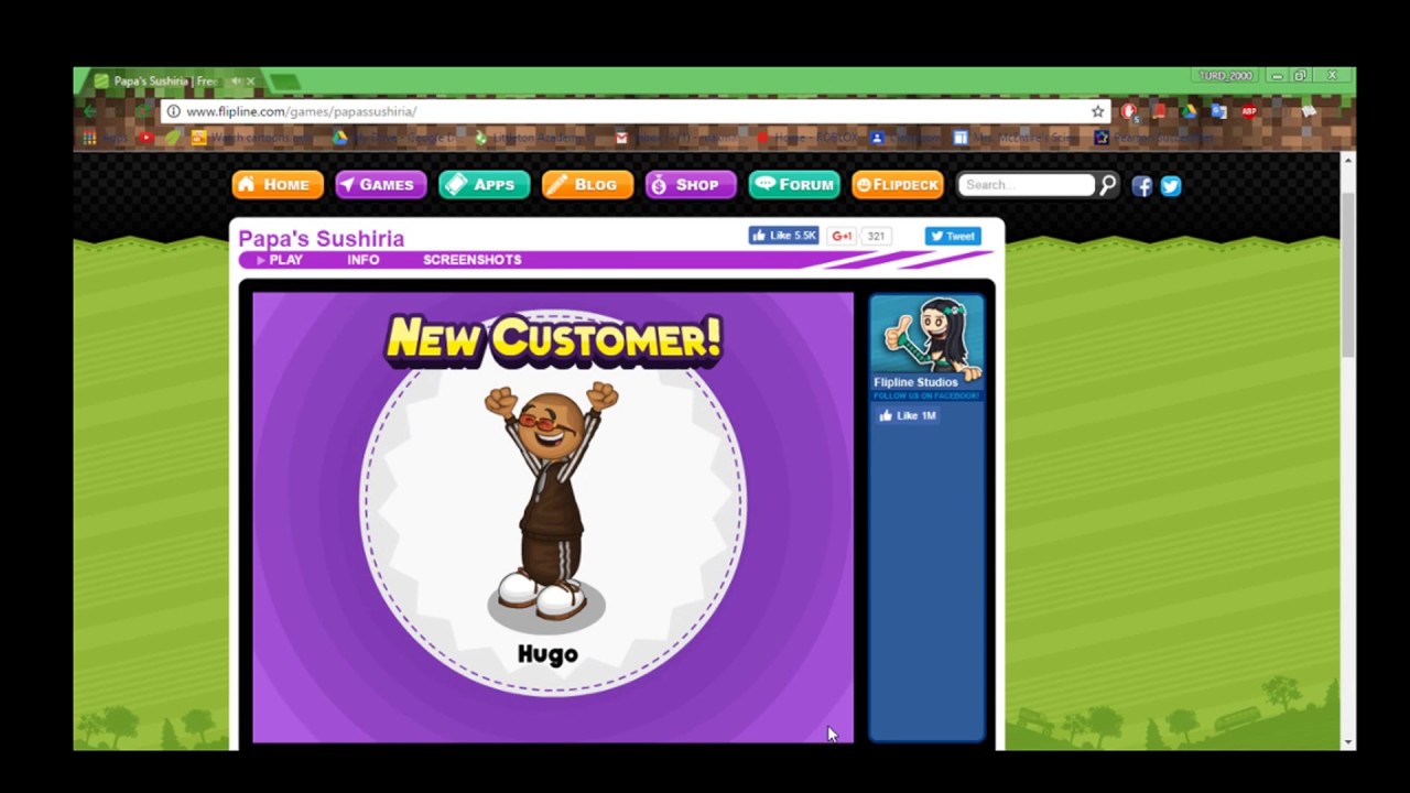 Papa's Sushiria? - YouTube