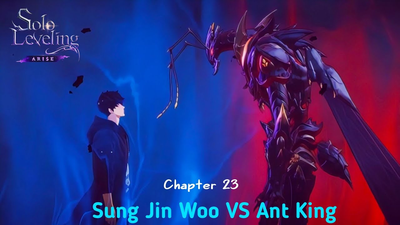 Sung Jin Woo VS Ant King | Chapter 23 | ‎⁨@jagguyt_79⁩ - YouTube