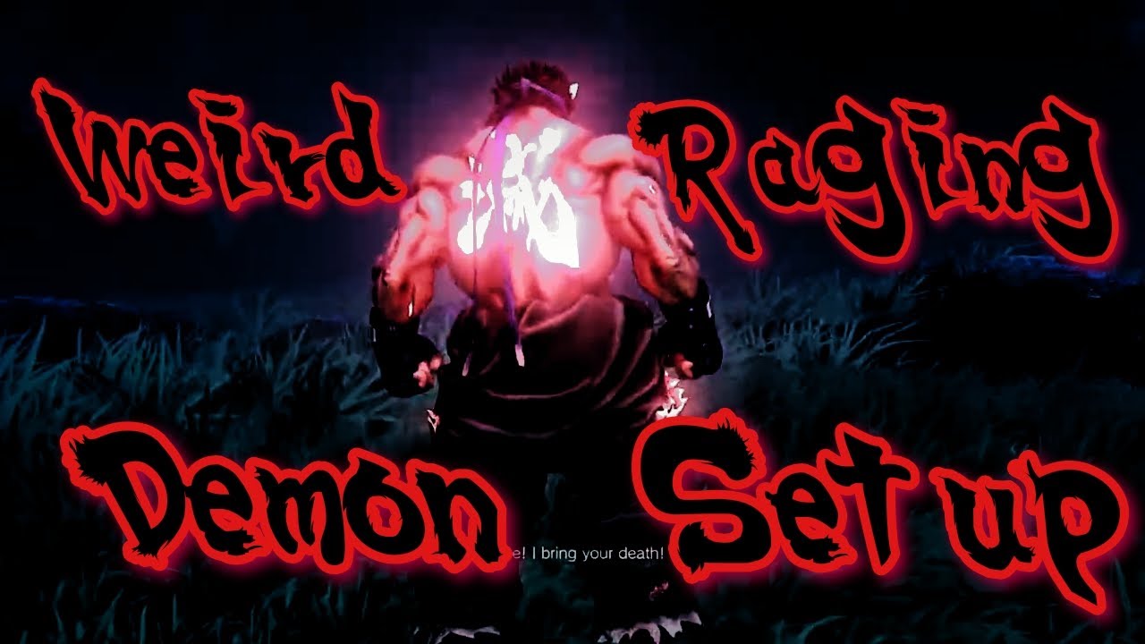 Street fighter 5 weird kage raging demon set ups - YouTube