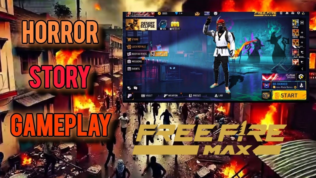Free Fire Horror Nights: 7 Minutes of Dark Mystery! - YouTube