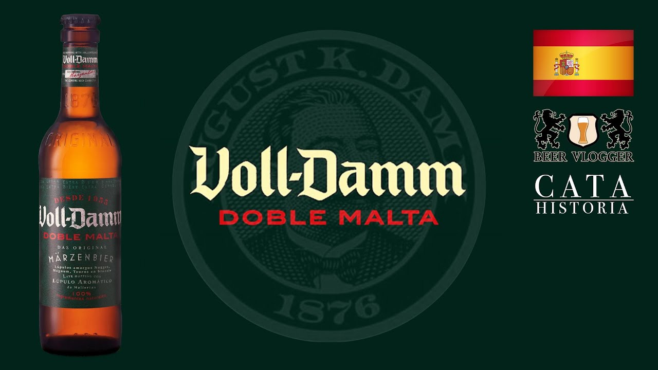 Cerveza VOLL DAMM (Doble Malta) - CATA & Historia - YouTube
