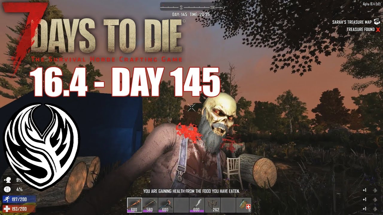 7DTD Alpha 16.4 | Day 145 - Airdrops And Treasure - YouTube