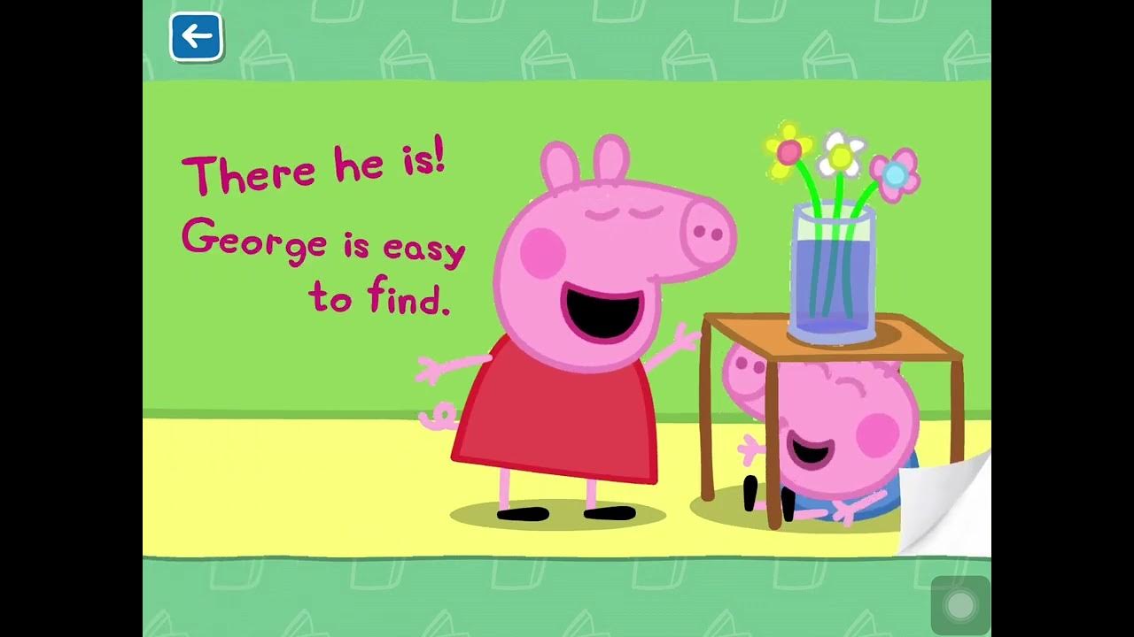 Peppa pig bedtime story - Hide and seek - YouTube