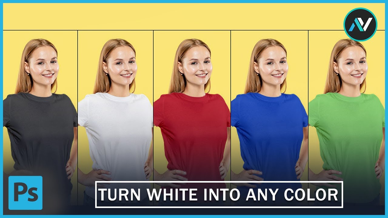 Change Clothes Color in Photoshop - YouTube