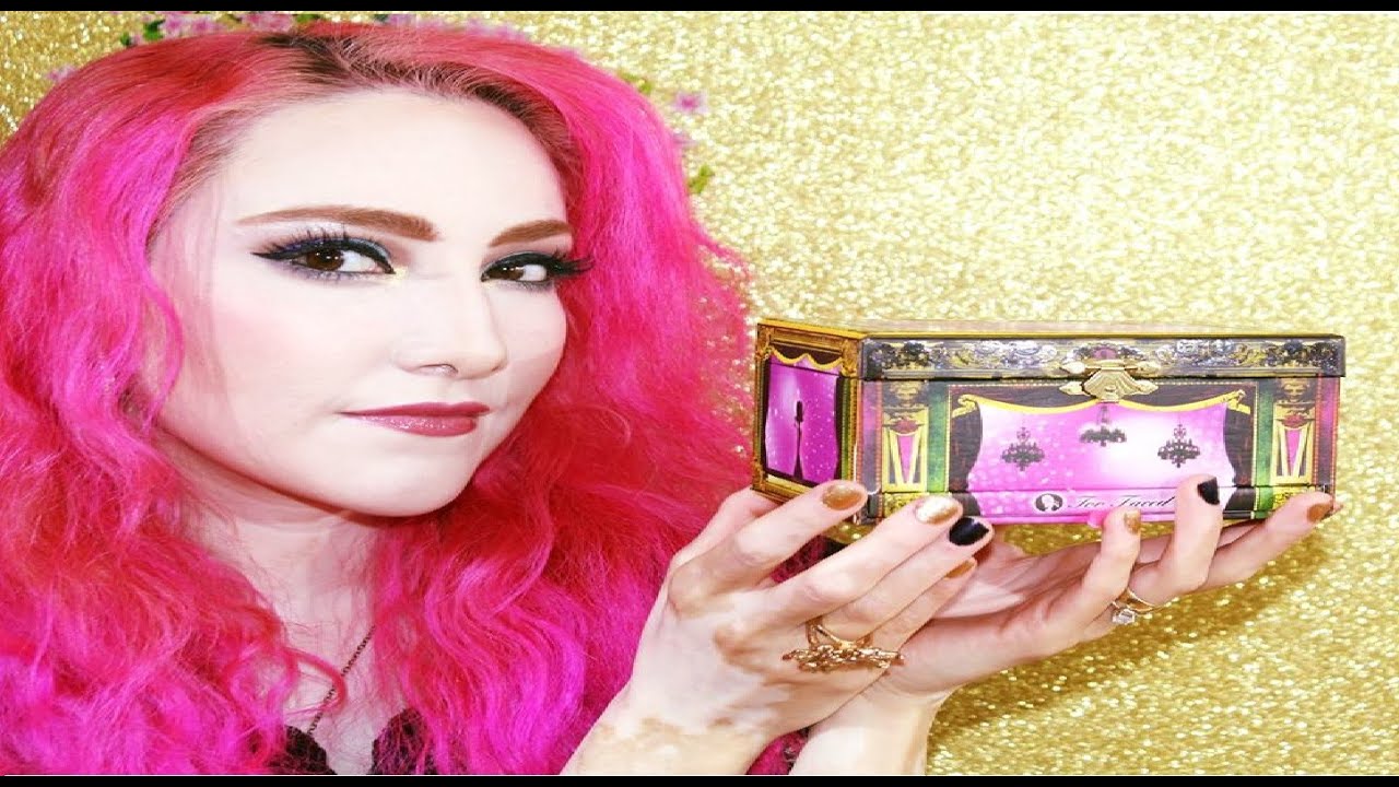 Too Faced Paleta "World Domination Tour" Looks para Día y Noche - YouTube