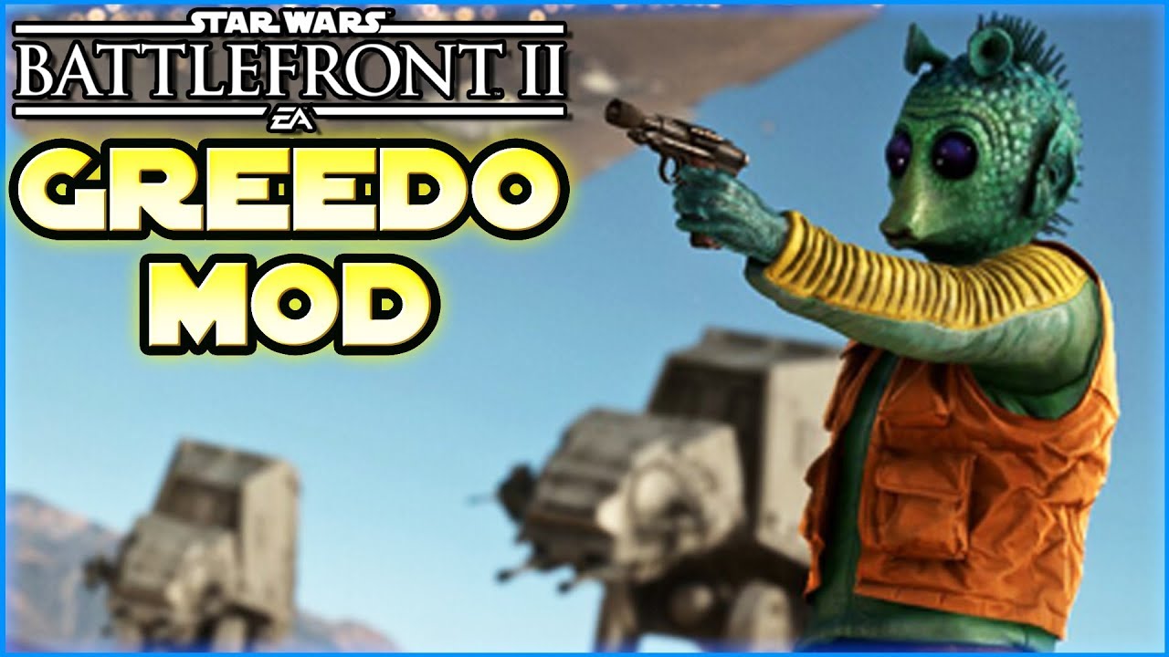 Greedo Mod - Star Wars Battlefront 2 - Mod Mods deutsch Tombie - YouTube